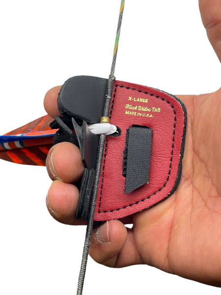 Black Widow Finger Tab – Addictive Archery